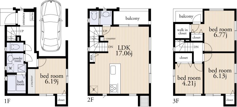 大和町に3階建て4LDK登場！ | オーシャン企画